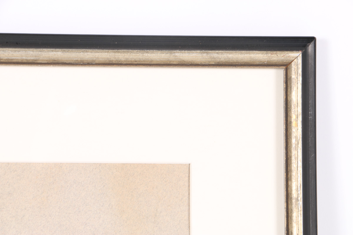 Emily B. Waite Conté Crayon Drawing on Paper of a Rabbit | EBTH