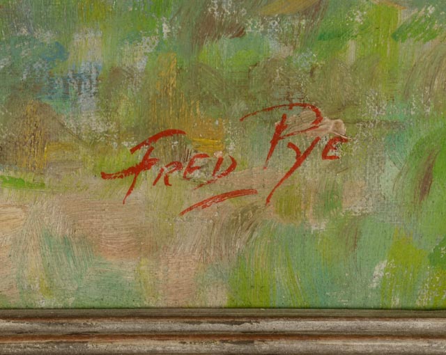 Fred Pye Original Oil on Canvas | EBTH