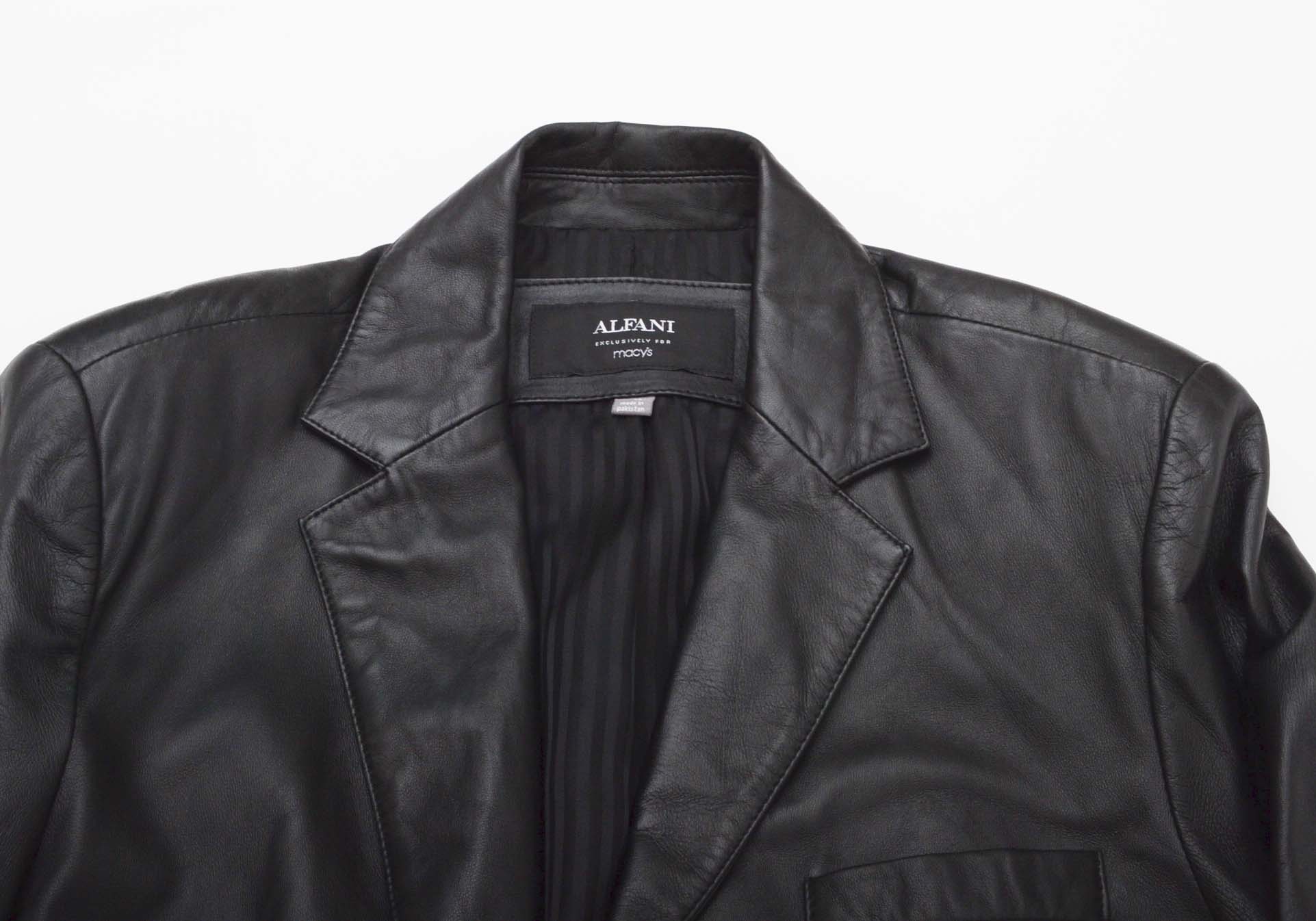 Men's Alfani Leather Jacket | EBTH