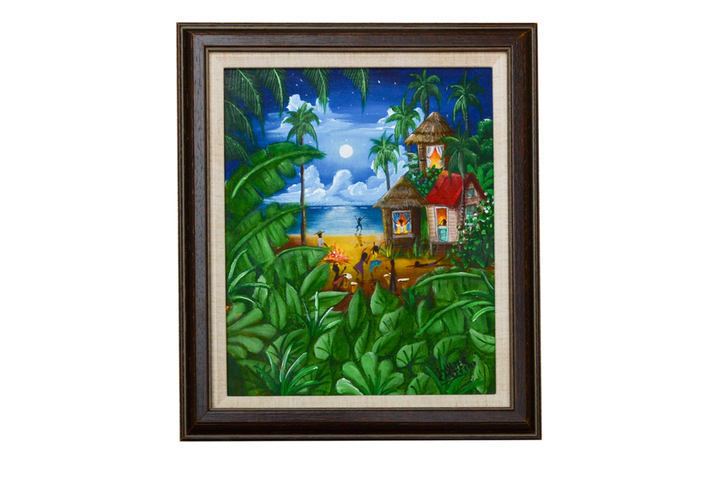 Walter Castillo Signed Acrylic on Canvas Painting | EBTH