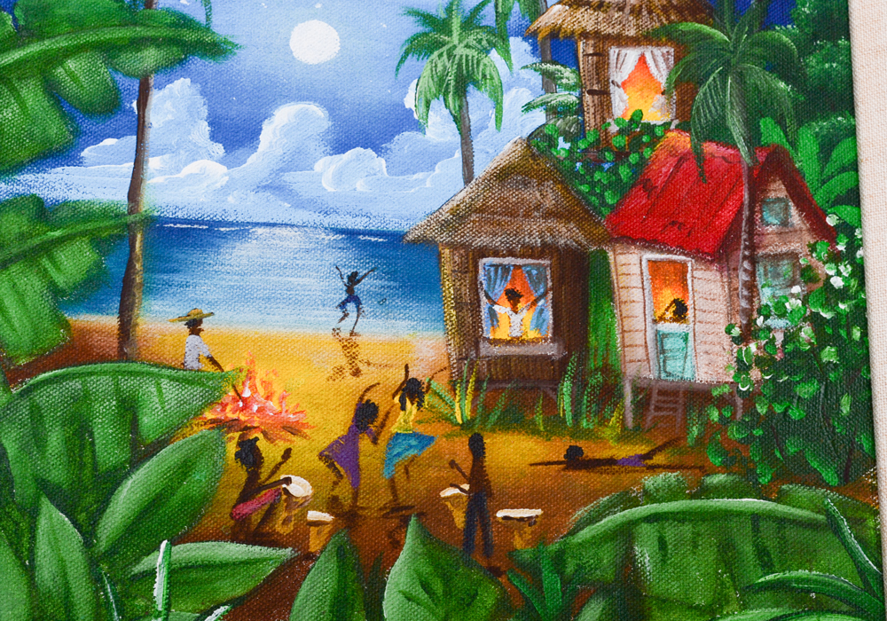 Walter Castillo Signed Acrylic on Canvas Painting | EBTH