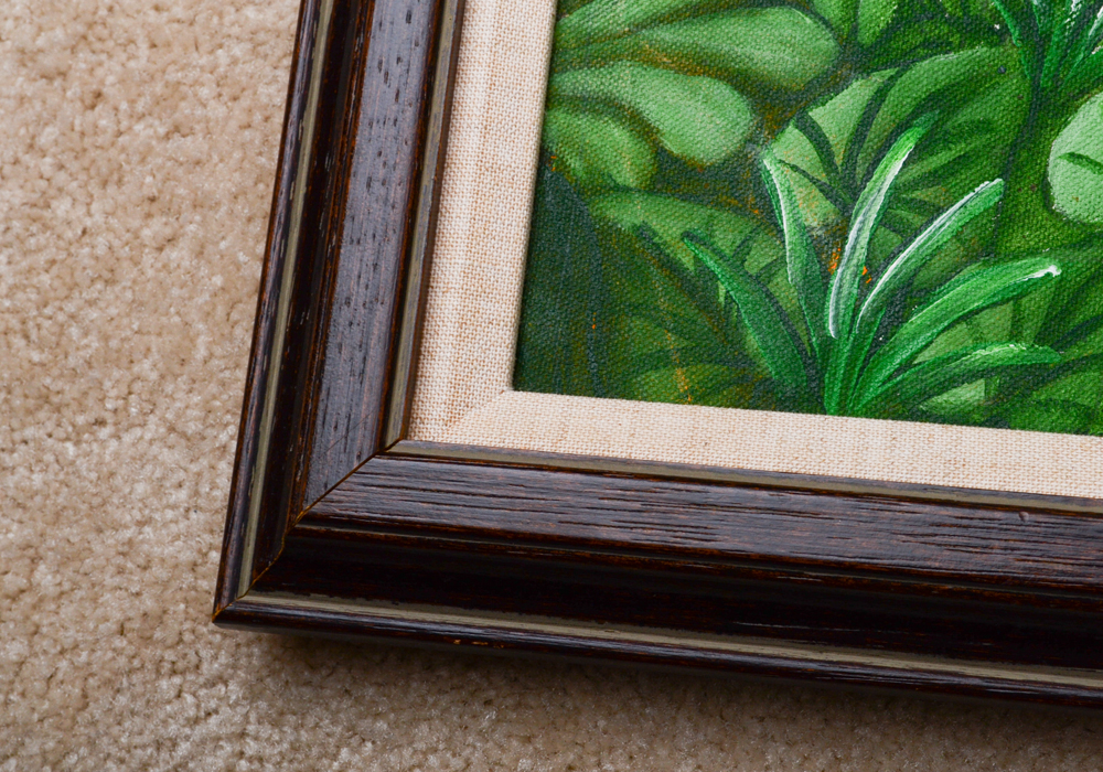 Walter Castillo Signed Acrylic on Canvas Painting | EBTH