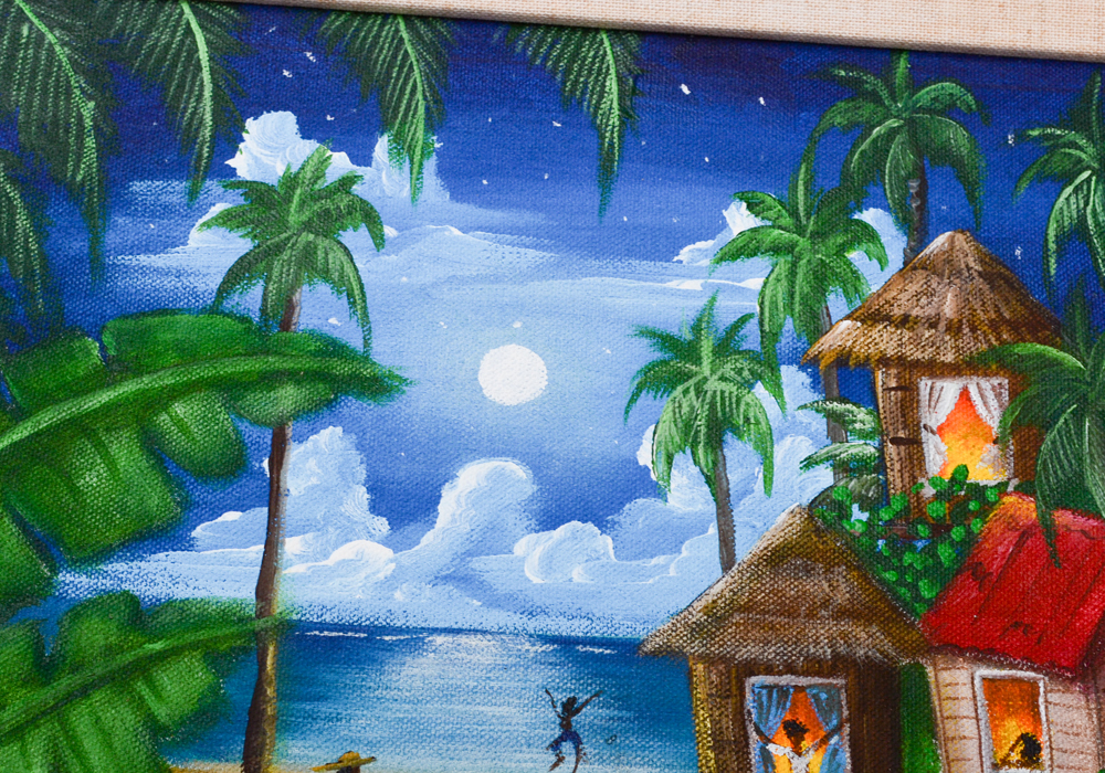 Walter Castillo Signed Acrylic on Canvas Painting | EBTH