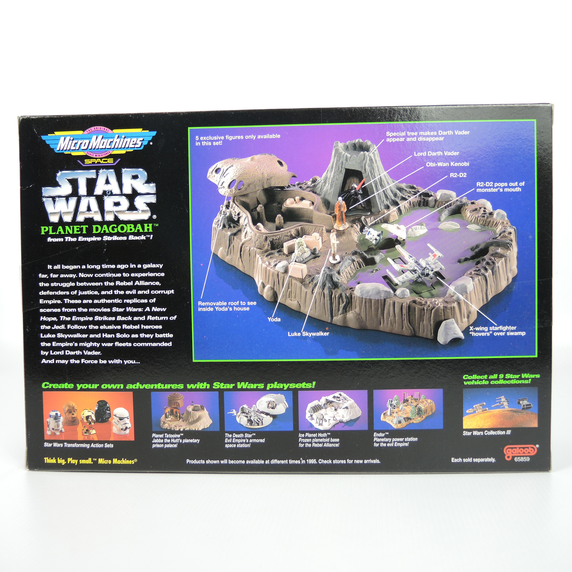 Three 1990s Micro Machines Star Wars Play Sets New in Box | EBTH