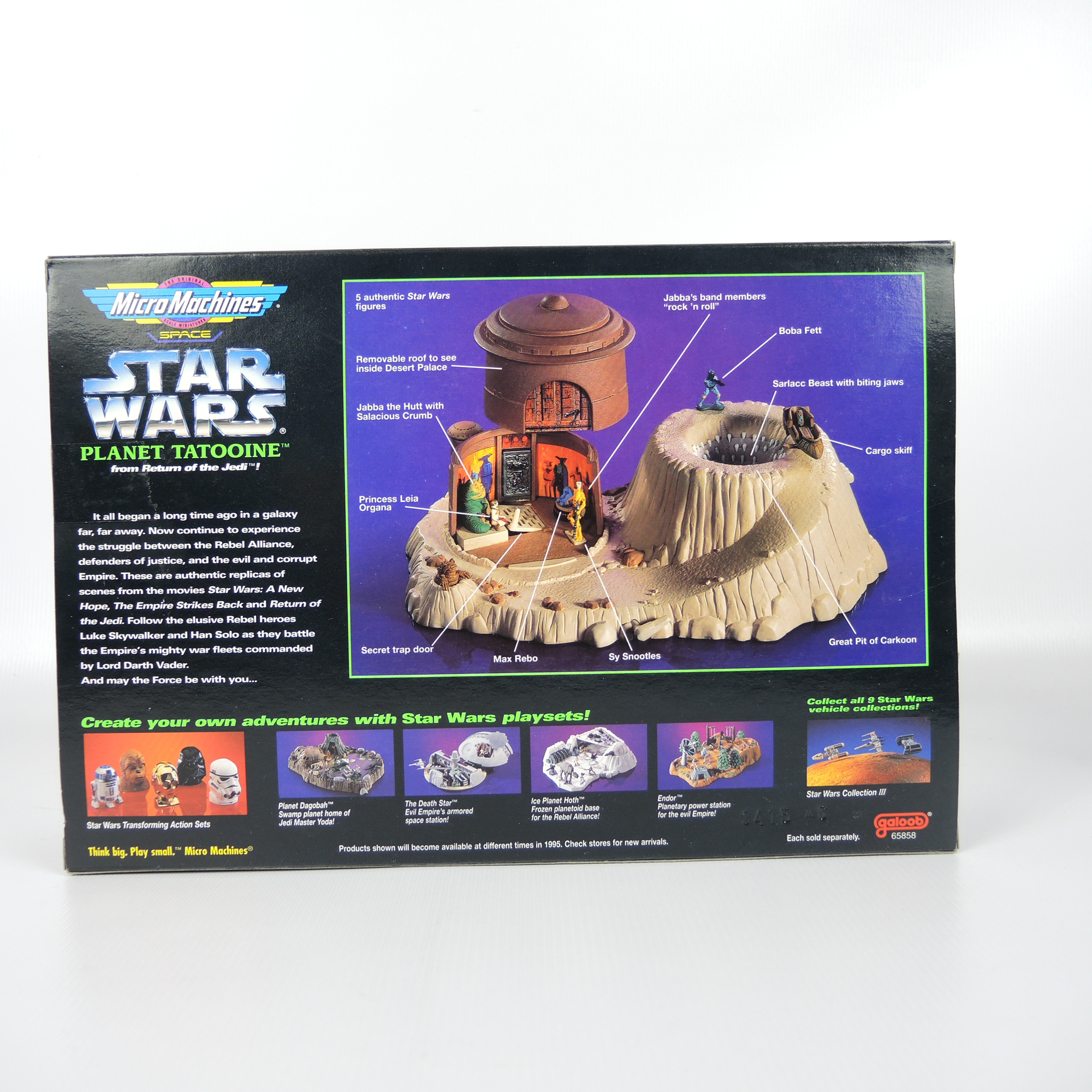 Three 1990s Micro Machines Star Wars Play Sets New in Box | EBTH