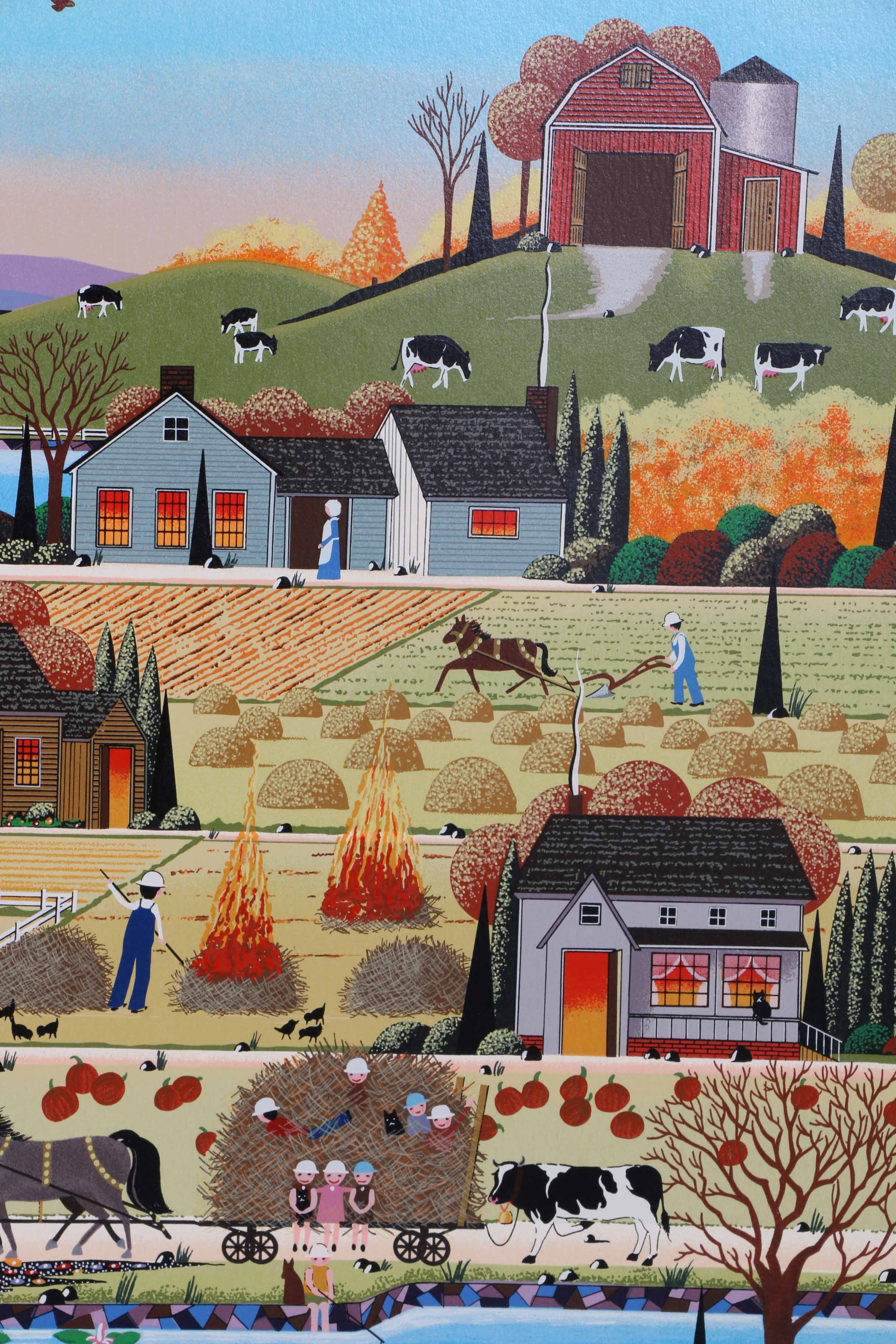 Nicky Watanabe Limited Edition Serigraph "Hay Ride" | EBTH