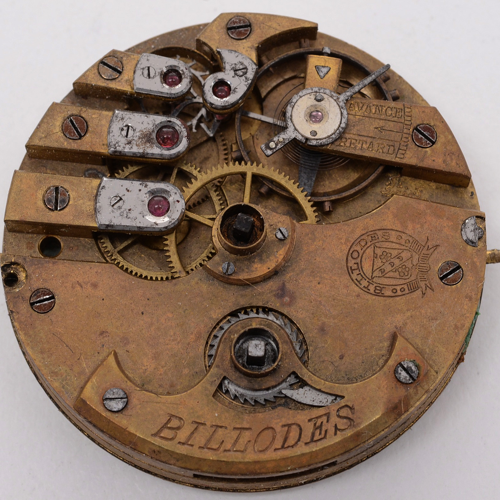 Antique 800 Silver Ottoman Empire Billodes Pocket Watch | EBTH