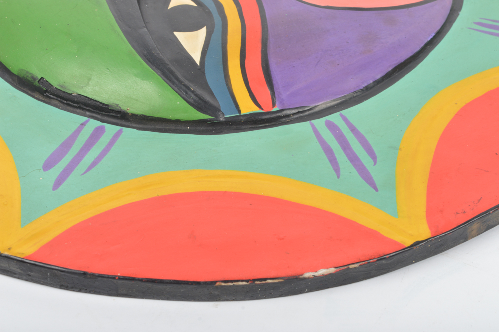 Hand Painted Mexican Sun Mask | EBTH