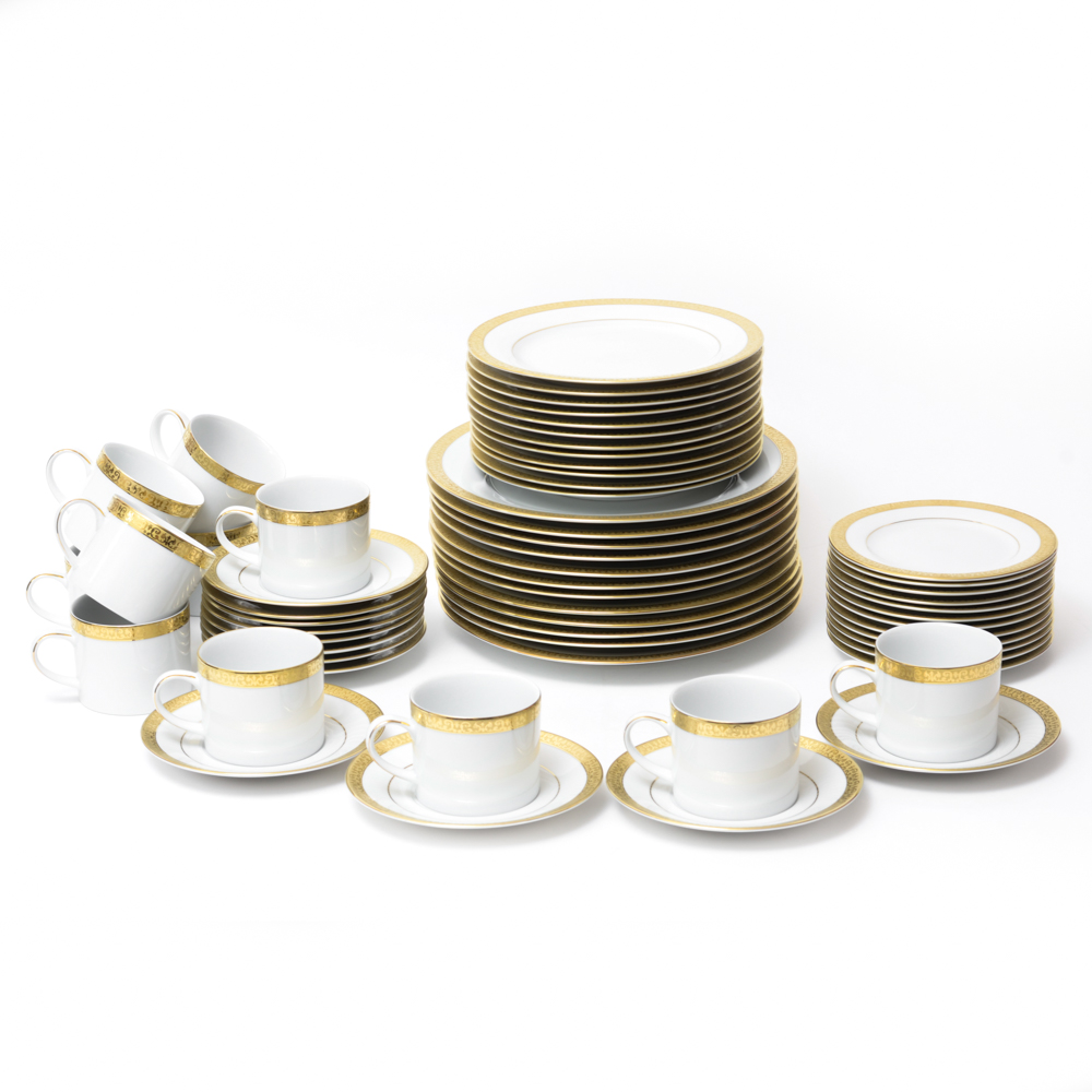 Royal Gallery "Gold Buffet" China Set | EBTH