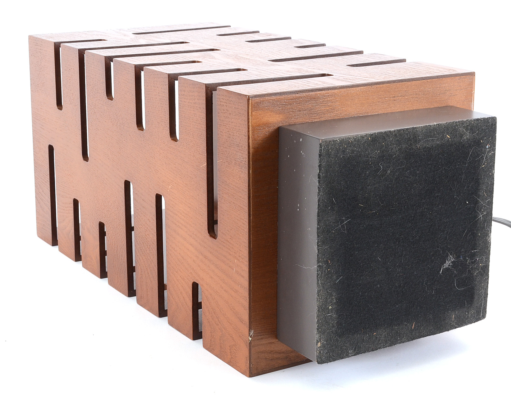 Mid Century Modern Shadow Box Lamp | EBTH