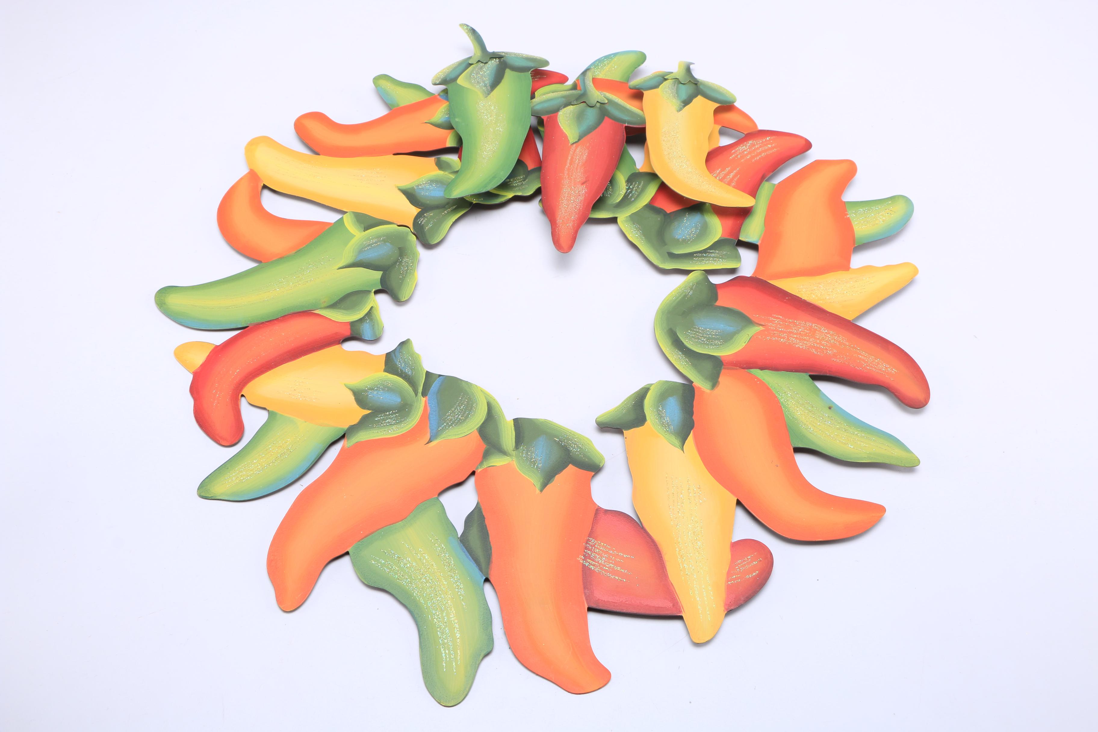 Collection of Chili Themed Décor Items | EBTH