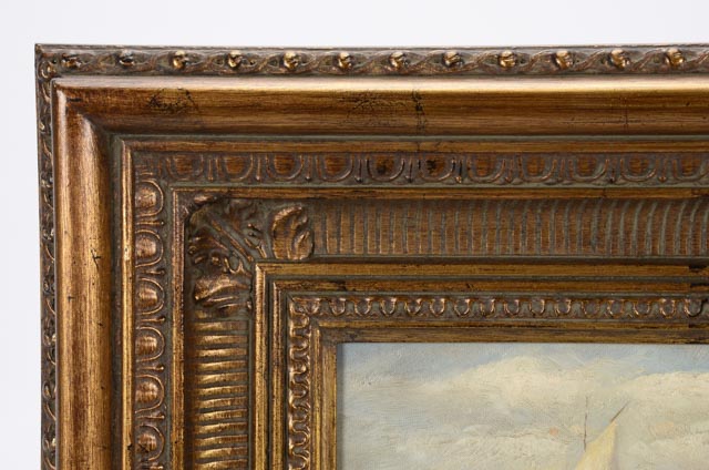 F. Huber Original Oil Painting on Canvas | EBTH