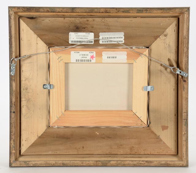 F. Huber Original Oil Painting on Canvas | EBTH