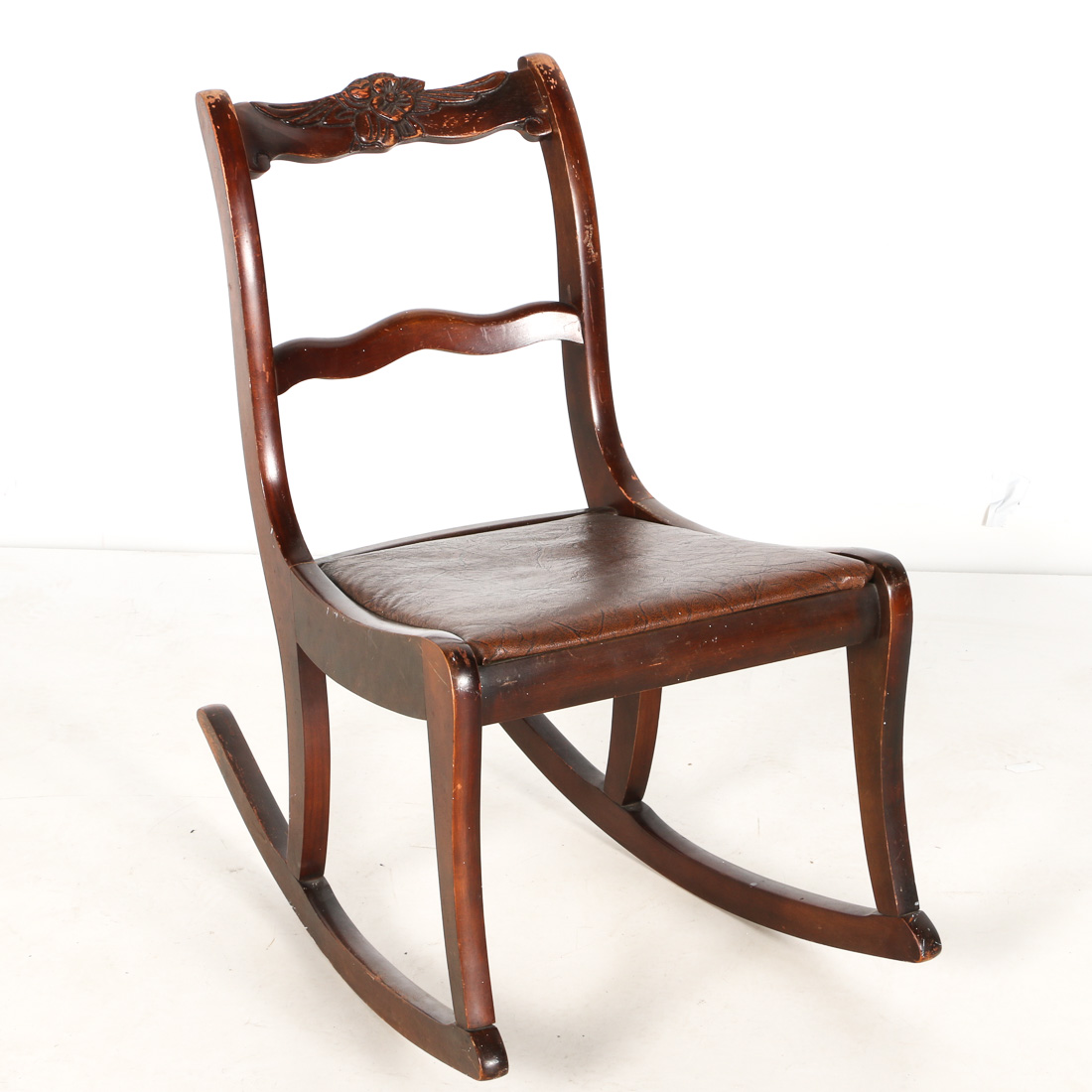 Vintage Wooden Rocking Chair | EBTH