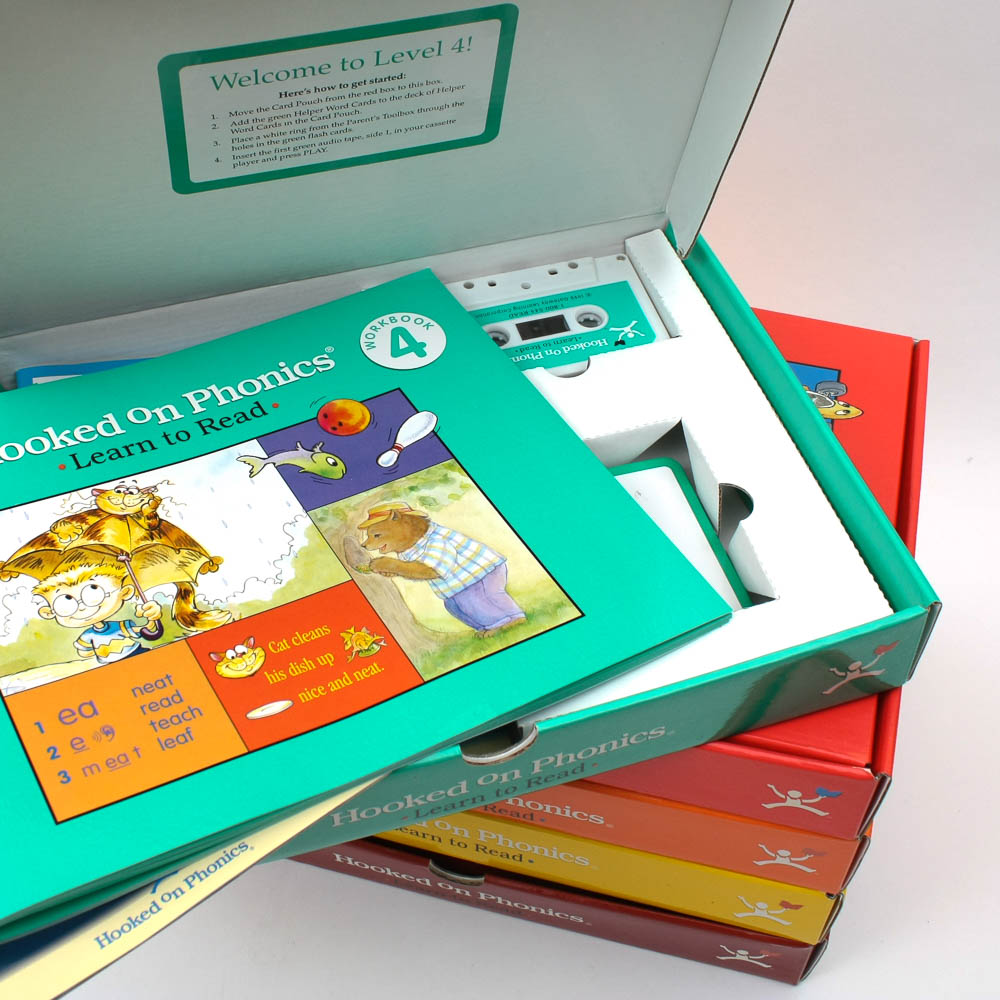 Hooked on Phonics Levels One Through Five and Parent's Toolbox | EBTH