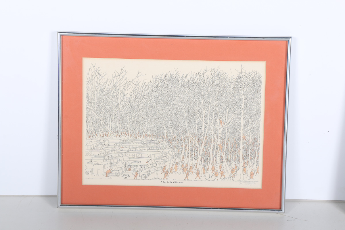 Pair of Bruce Johnson Signed Reproduction Prints | EBTH