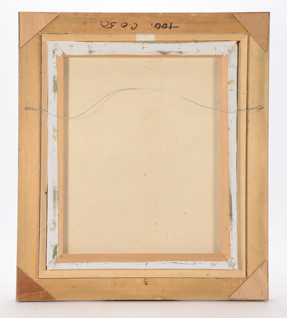 Vaseo Vintage Oil Painting on Canvas | EBTH