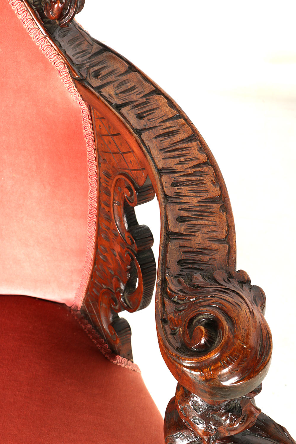 Mid 19th Century Victorian Rococo Revival Corner Chair | EBTH