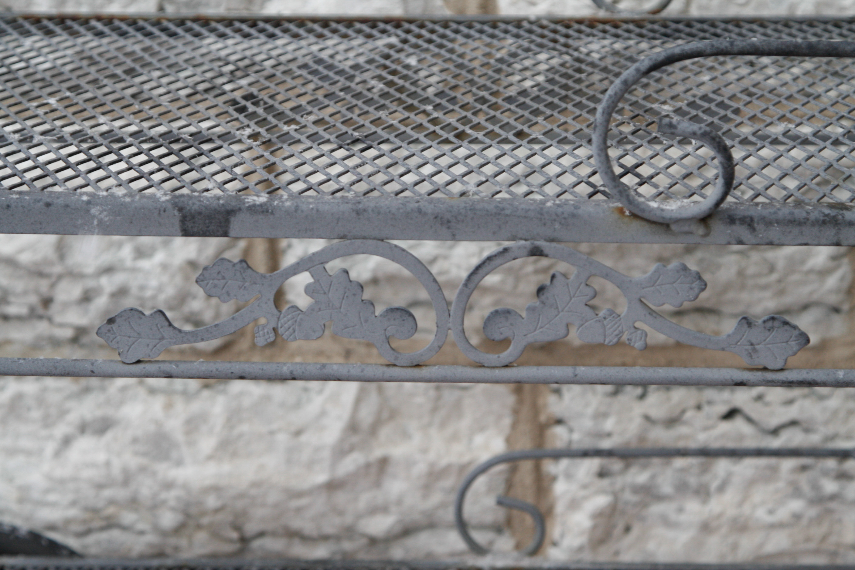 Wrought Iron Garden Rack and Cart | EBTH