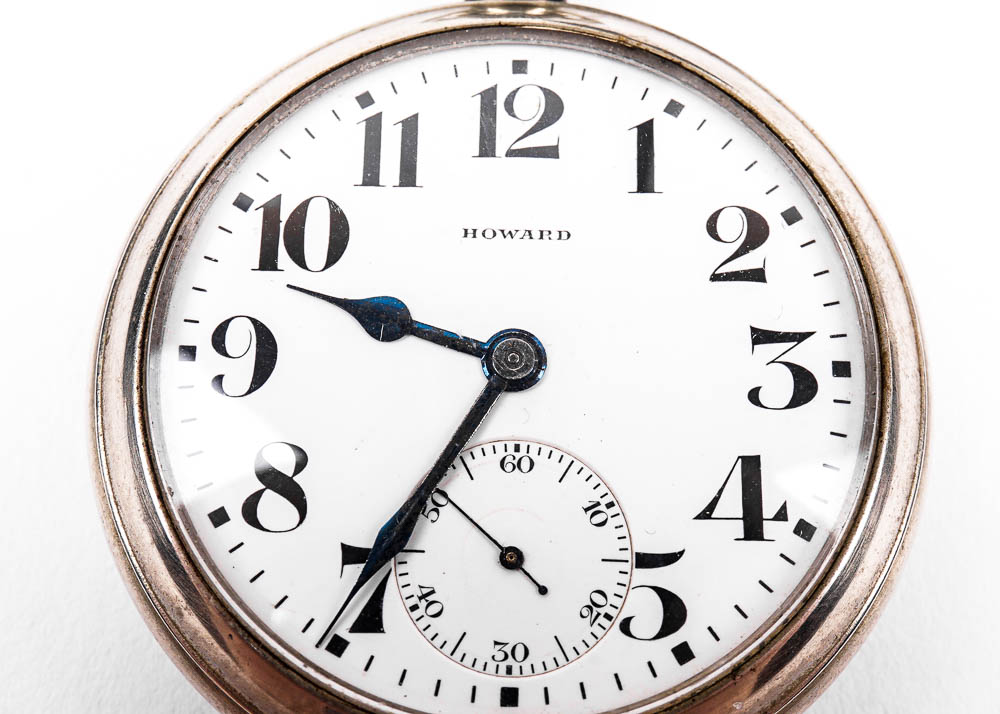 Howard Railroad Chronometer Visible Movement Pocket Watch | EBTH
