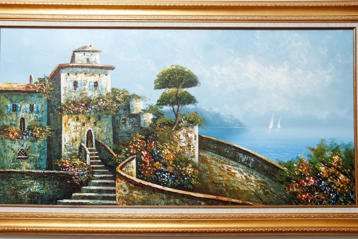 Original Oil on Canvas Signed Rossini | EBTH