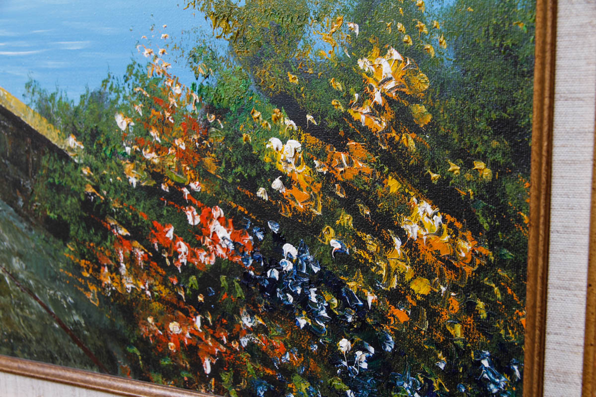 Original Oil on Canvas Signed Rossini | EBTH