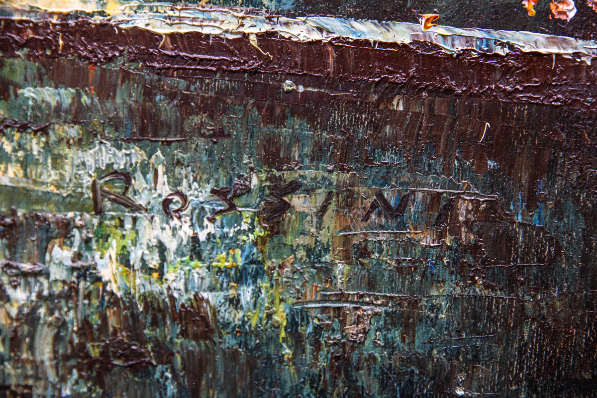 Original Oil on Canvas Signed Rossini | EBTH