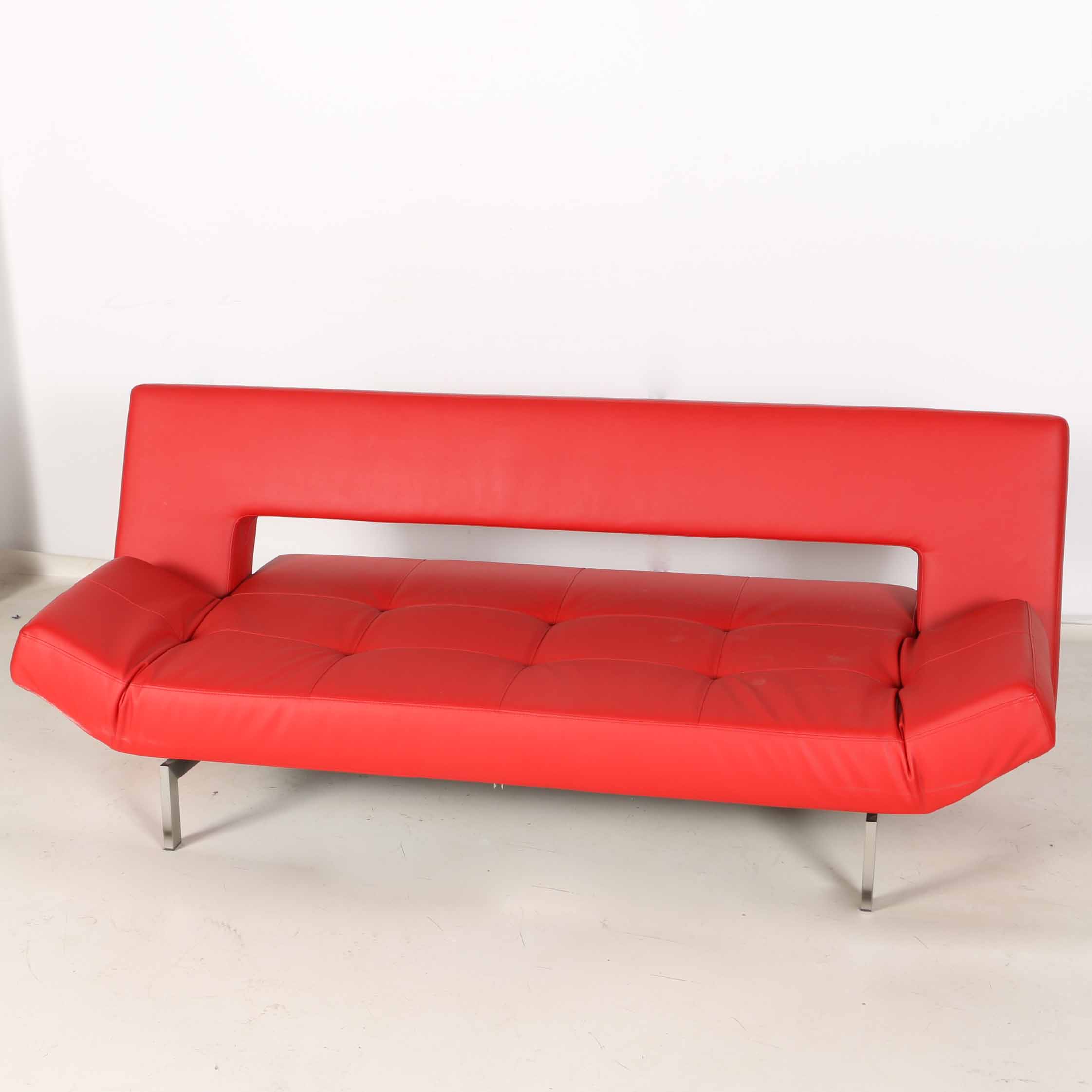 Modern Style Red Sofa | EBTH