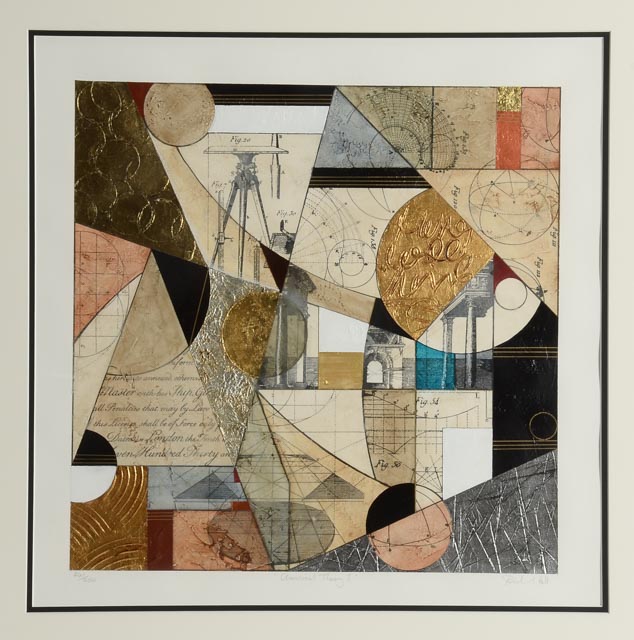 Richard Hall Signed Limited Edition Mixed Media Lithograph "Classical ...