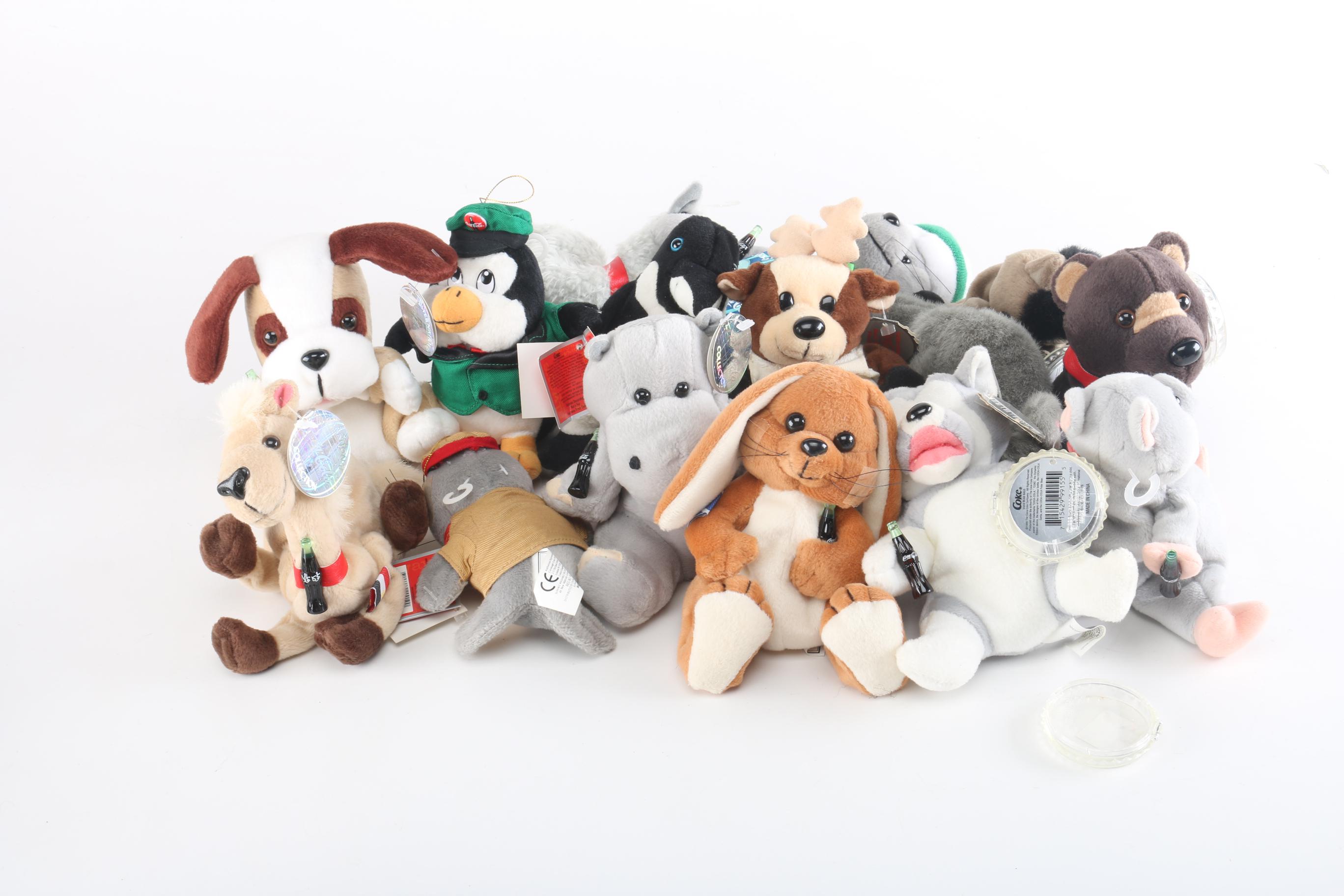 Coca-Cola Branded Stuffed Animals | EBTH