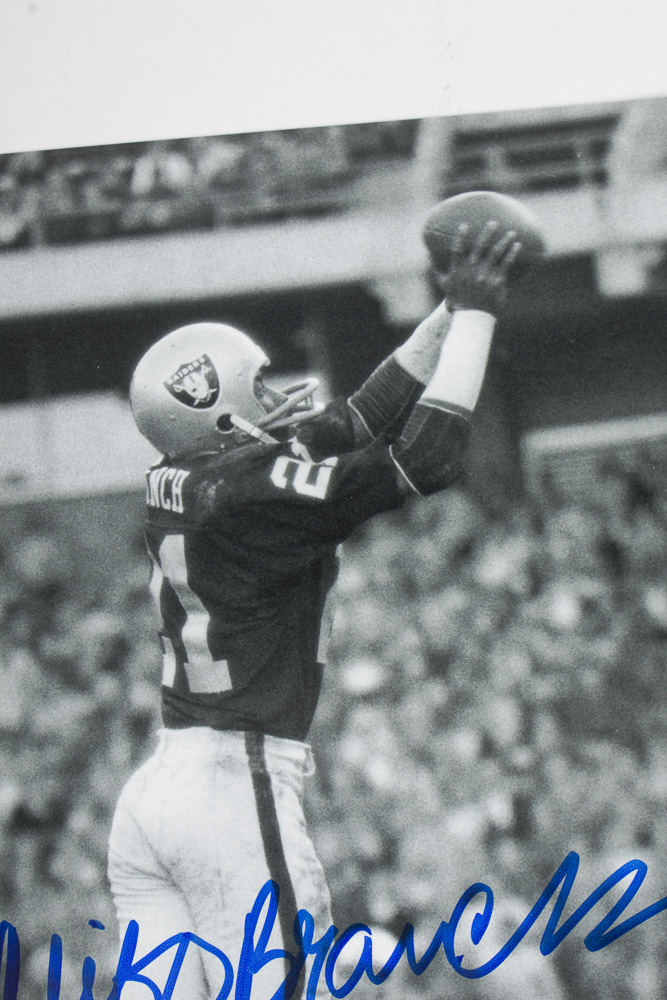 Cliff Branch Signed Raiders Photo | EBTH