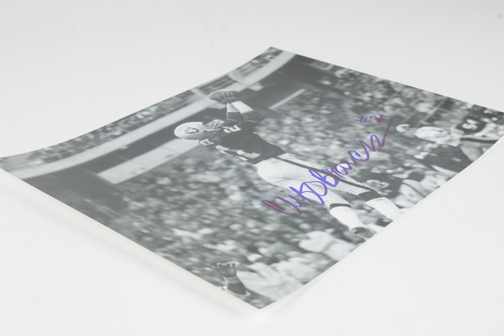 Cliff Branch Signed Raiders Photo | EBTH
