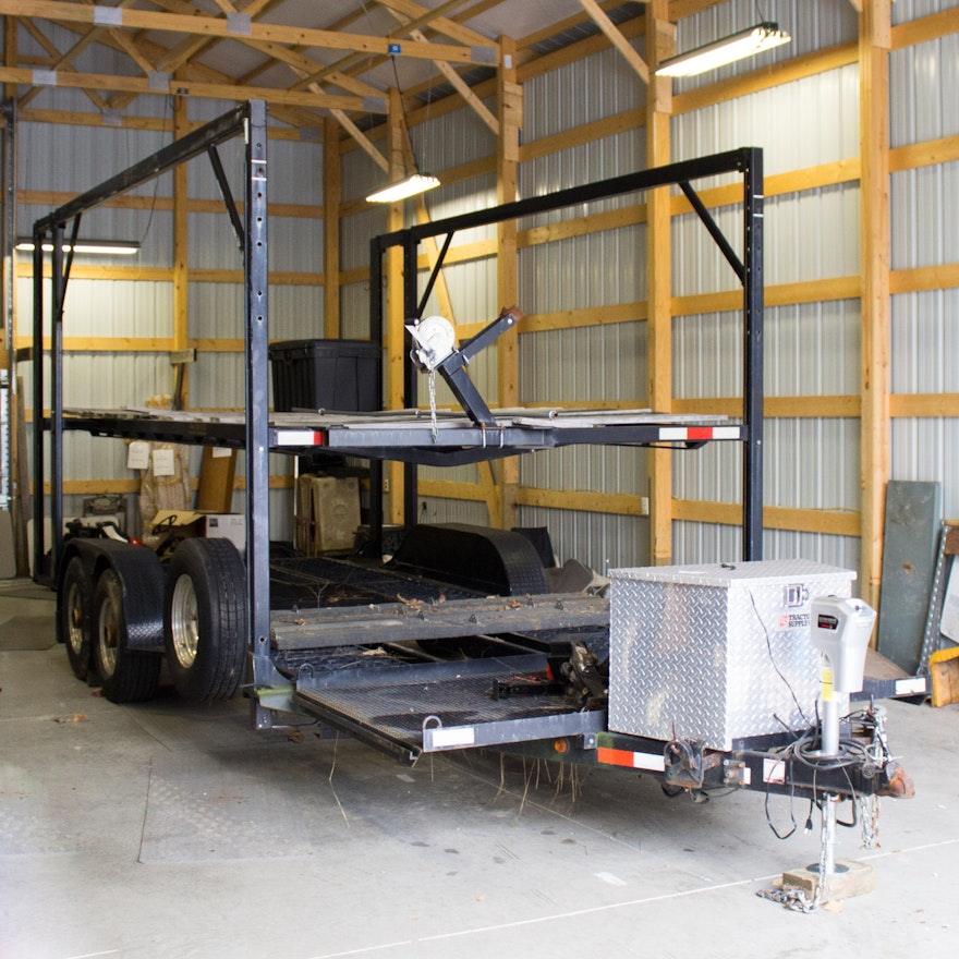 5 Ton Double Decker Built Rite Sports Trailer | EBTH 5 Ton Double Decker Built Rite Sports Trailer | EBTH