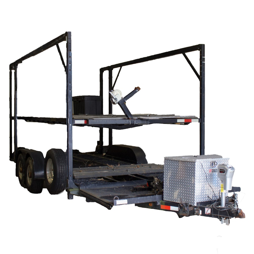 5 Ton Double Decker Built Rite Sports Trailer | EBTH 5 Ton Double Decker Built Rite Sports Trailer | EBTH