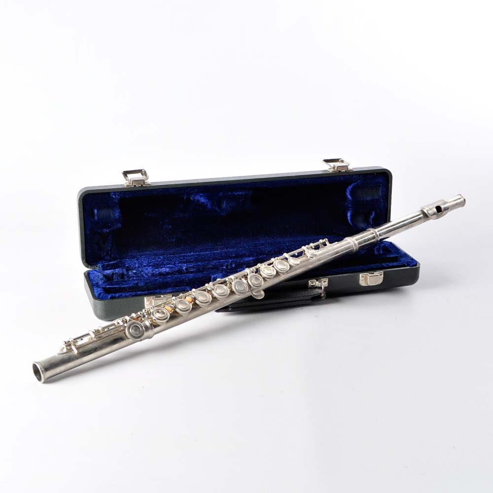 Vintage Reynolds Silver Plate Flute | EBTH