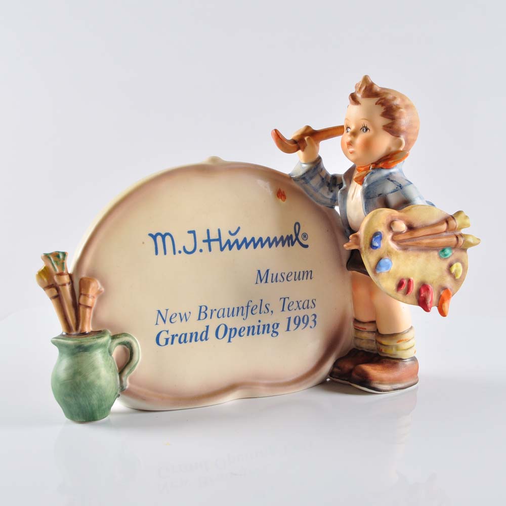 1993 MJ Hummel Museum Grand Opening Figurine | EBTH