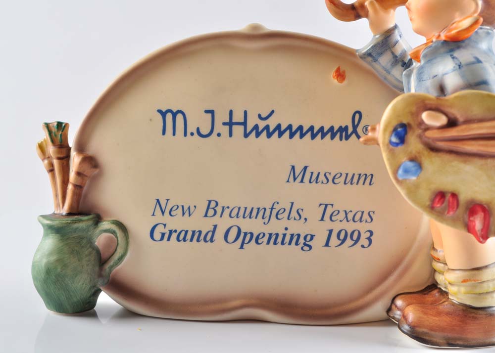 1993 MJ Hummel Museum Grand Opening Figurine | EBTH