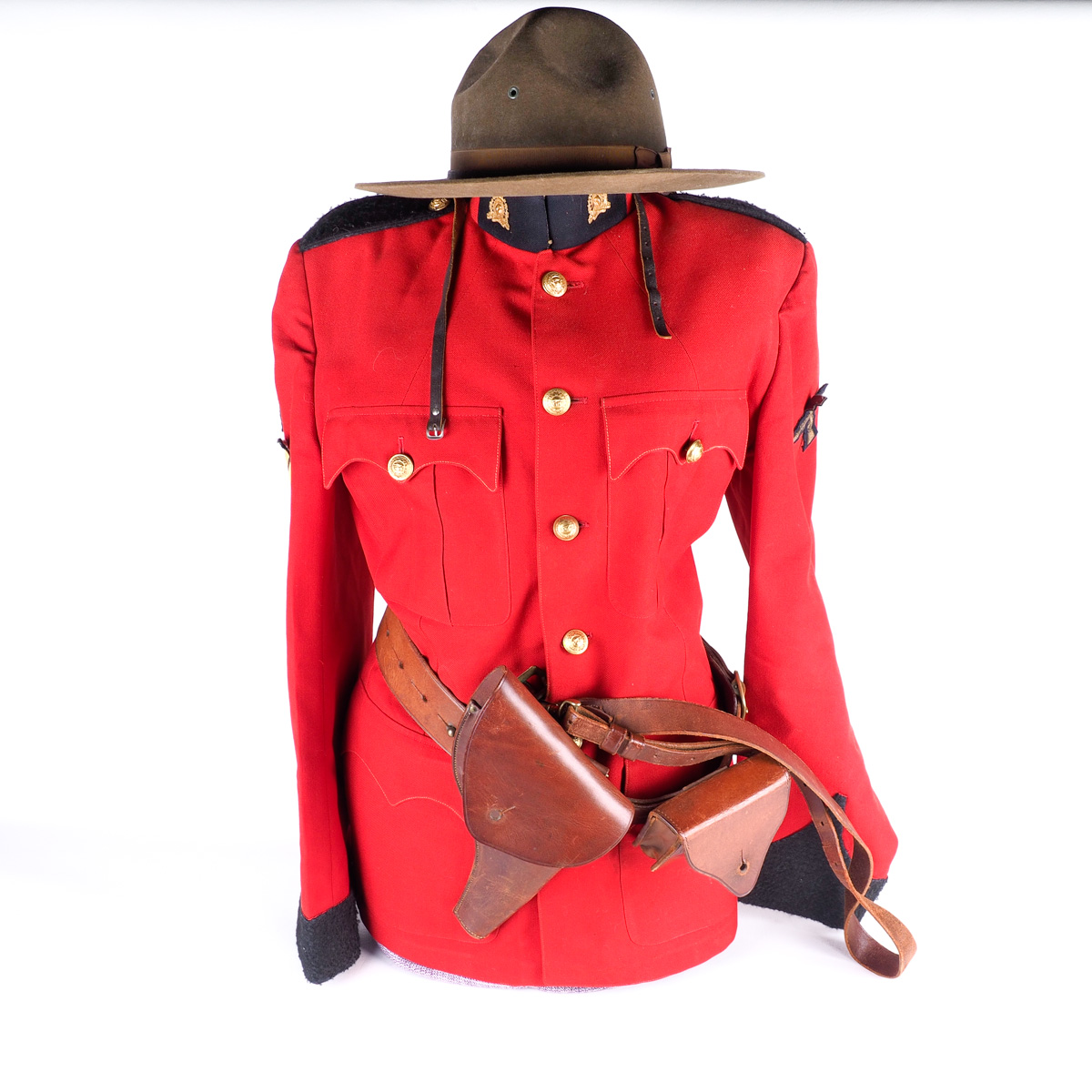 Royal Canadian Mounted Police Corporal Uniform With Offset Lithograph ...