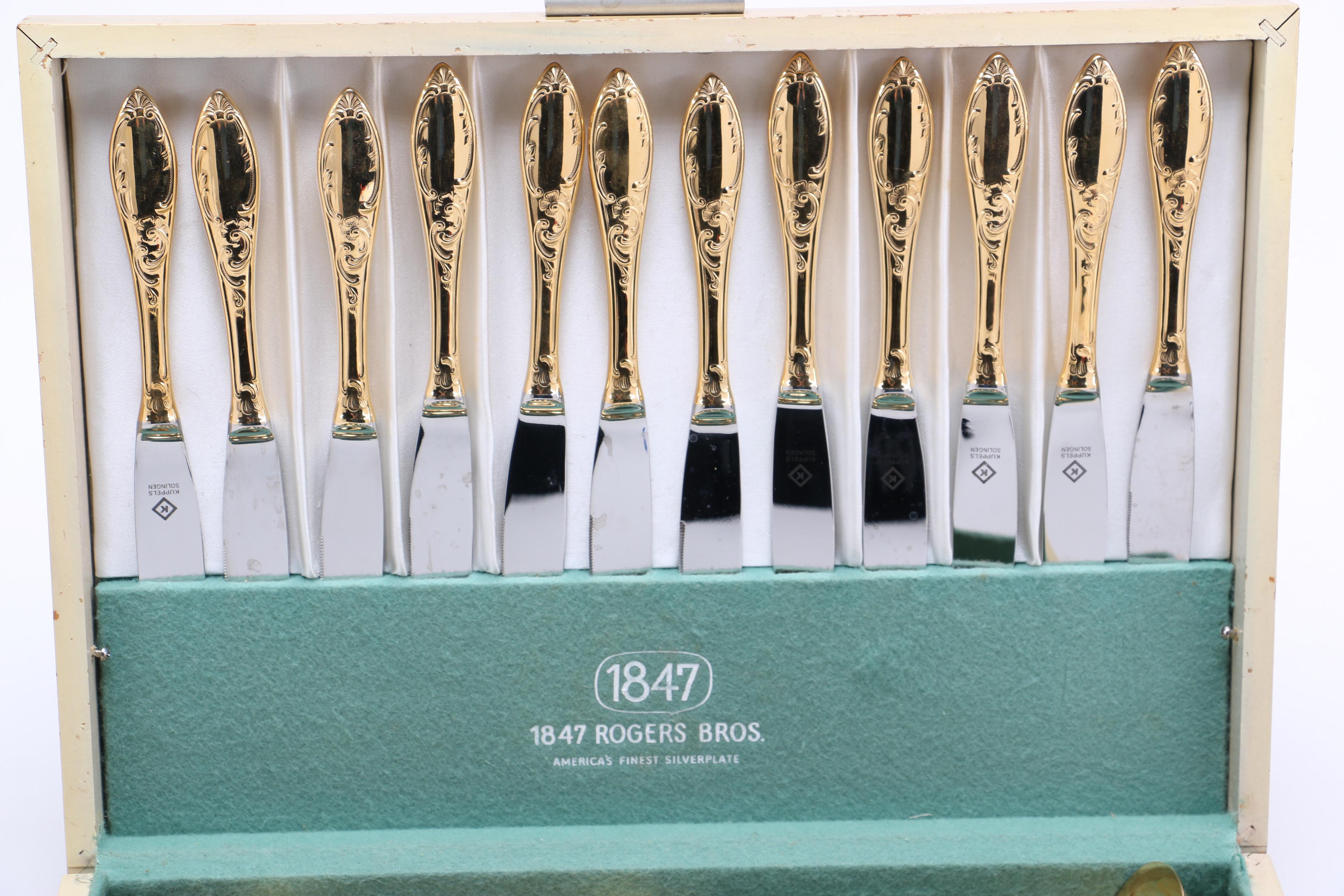 Kuppels Solingen 23/24K Gold Plated Flatware Set | EBTH