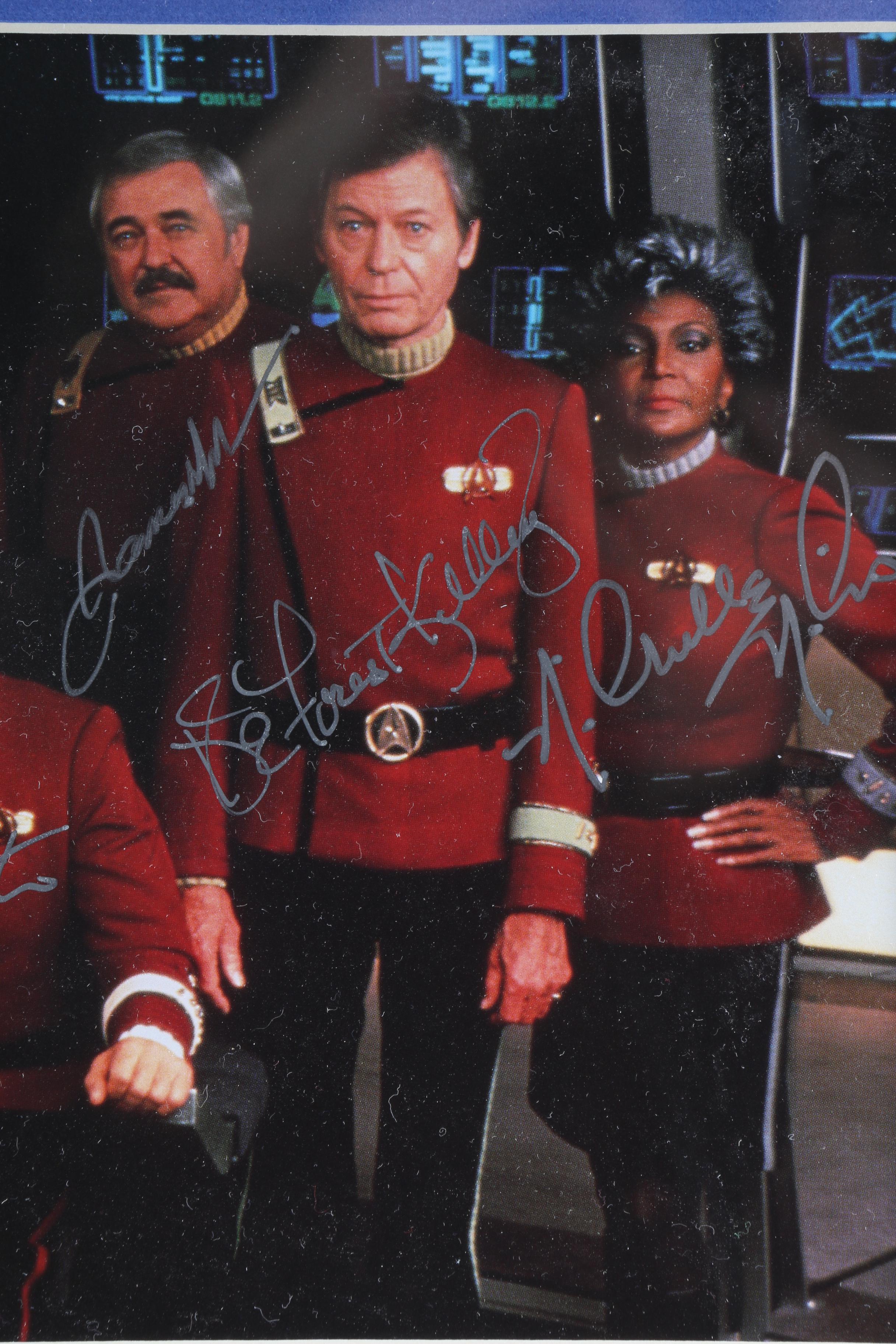 "Star Trek: The Original Series" Signed Cast Photo with Plaque | EBTH