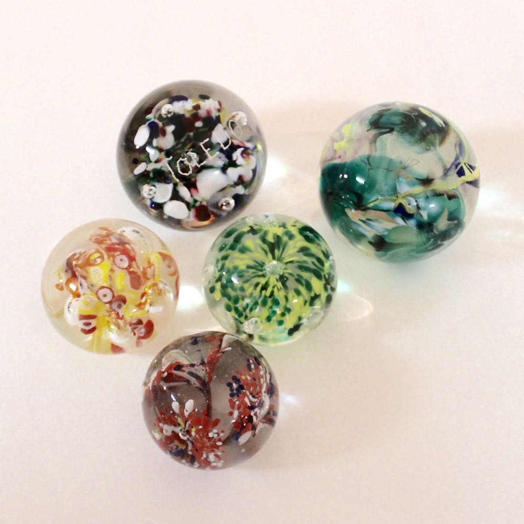 Art Glass Paperweight Collection | EBTH