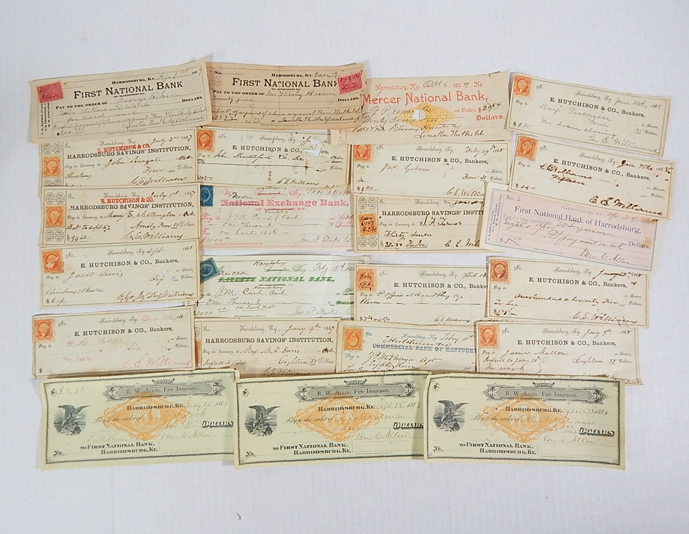 19th Century Bank Checks | EBTH