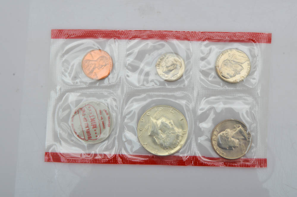 1968 and 1969 U.S. Mint Uncirculated Coin Sets | EBTH