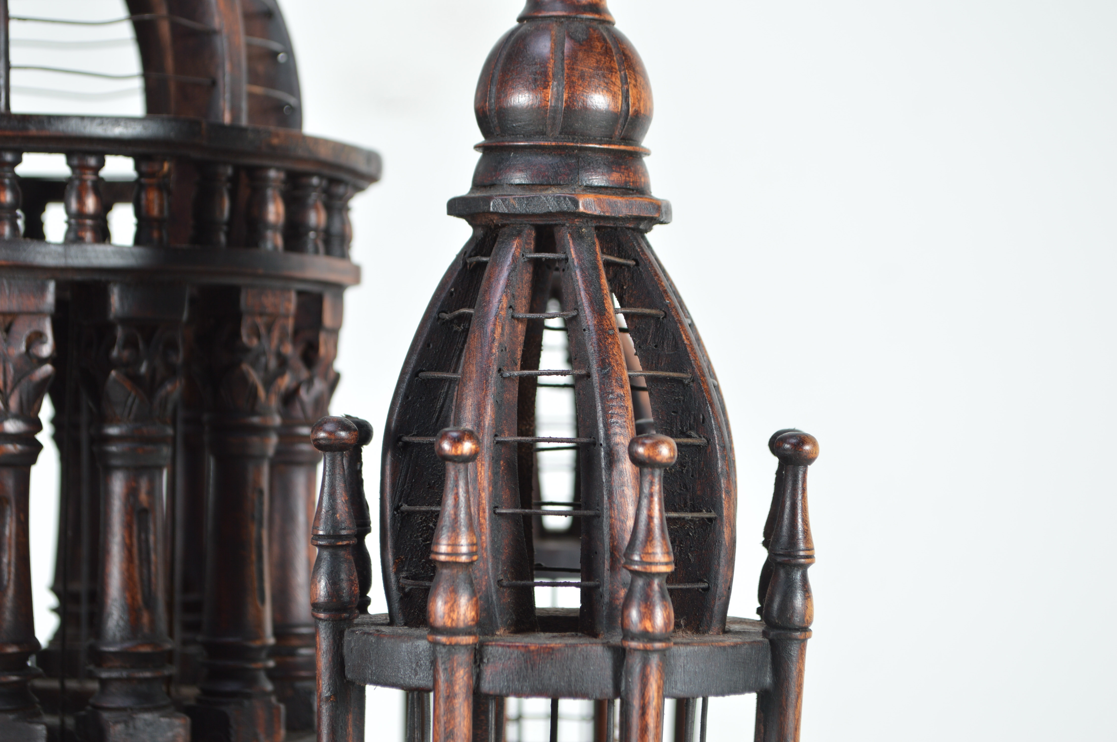 Wooden Birdcage Table | EBTH