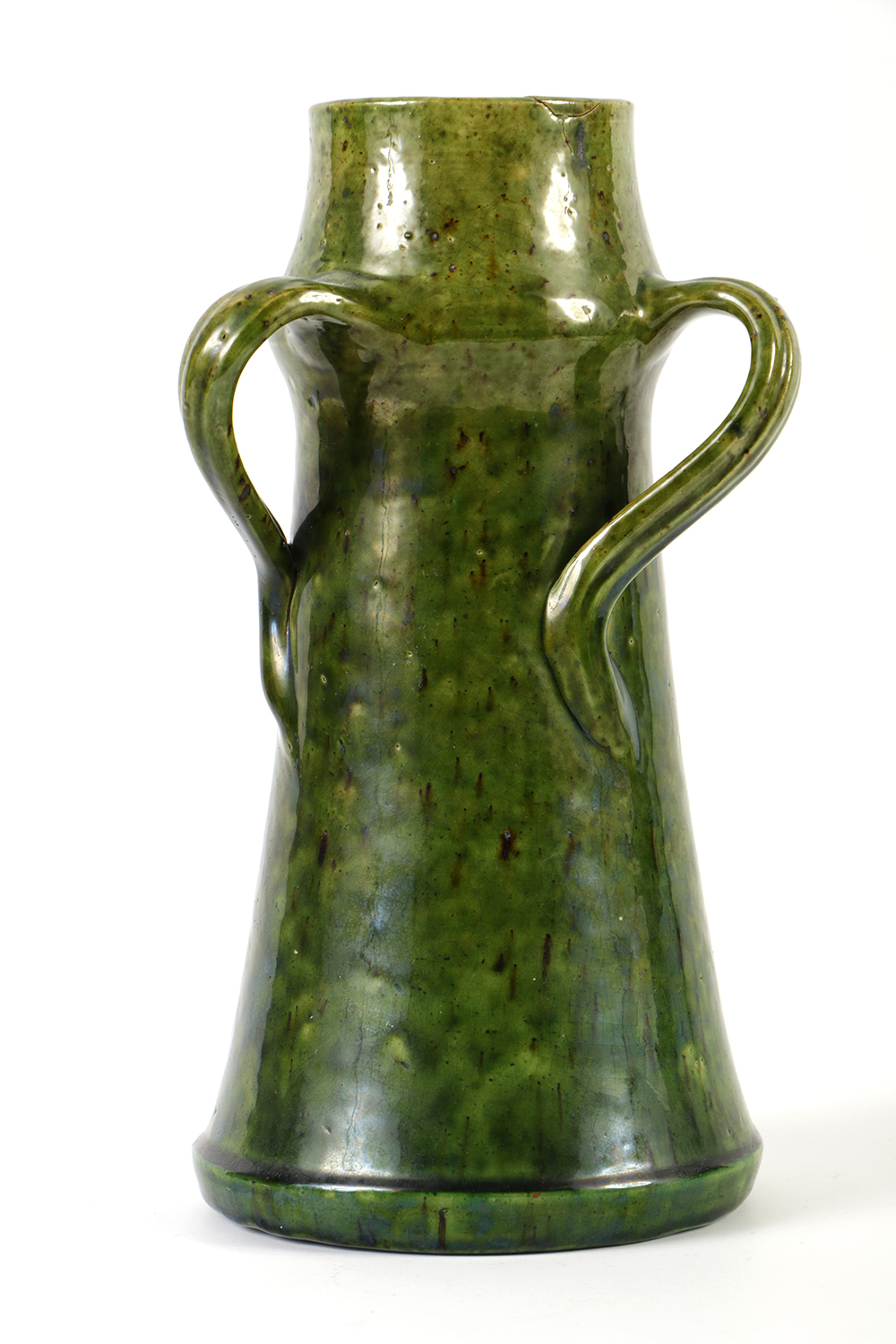 Belgian Art Nouveau Pottery Vase | EBTH