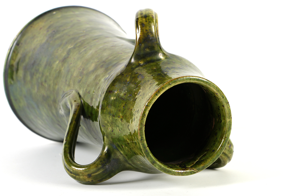 Belgian Art Nouveau Pottery Vase | EBTH