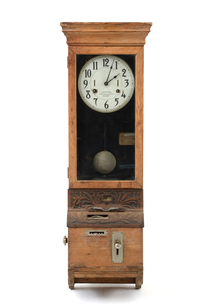 Antique Time Punch Clock | EBTH