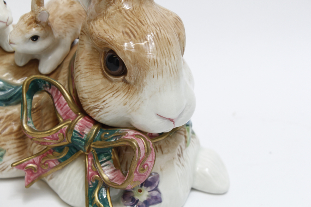 Assortment of Fitz and Floyd Woodland Spring Series Easter Decor | EBTH