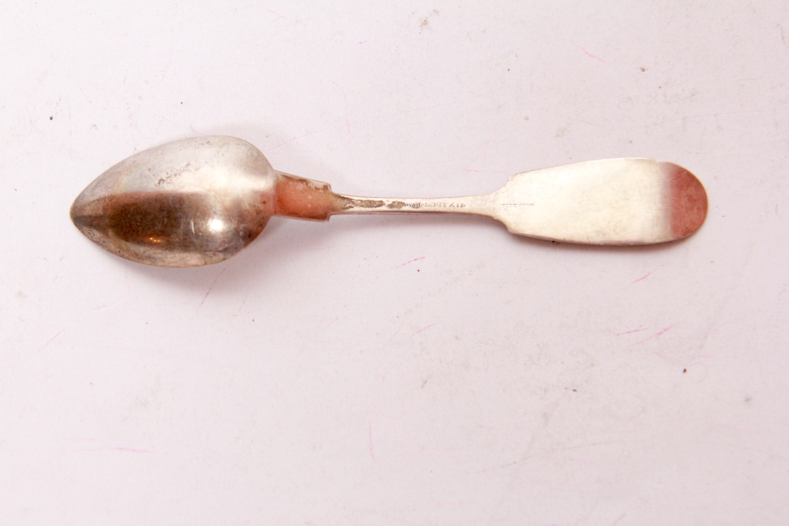 Collection of Coin Silver Fiddle Back Spoons | EBTH