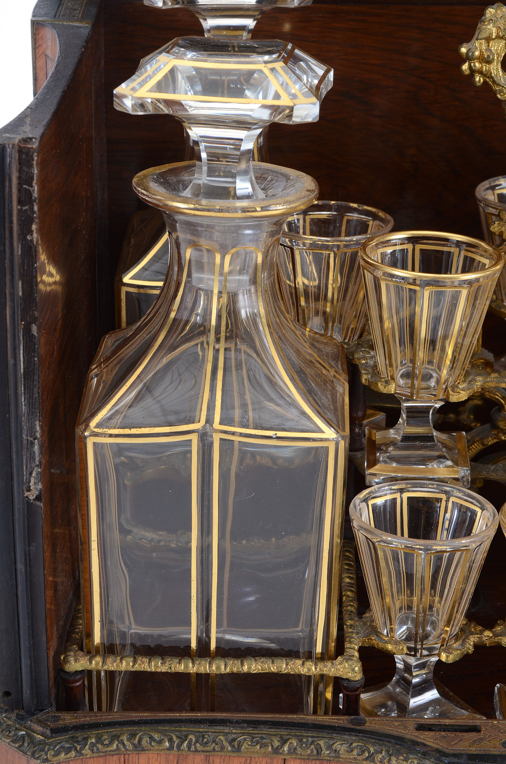 Fine Napoleon III Tantalus Set | EBTH